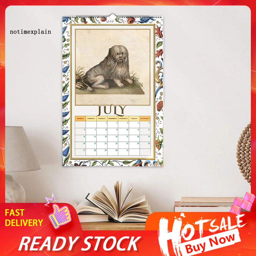 NTA Home Organizer Calendar Date Tracker Organizer 2025 Medieval ...