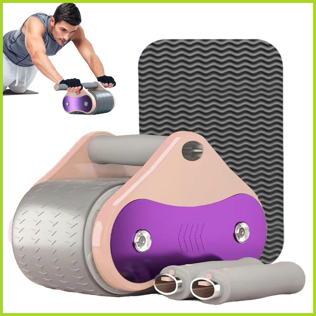 Abdominal Exerciser Roller Double Wheel Abdomen Roller Exercise ...