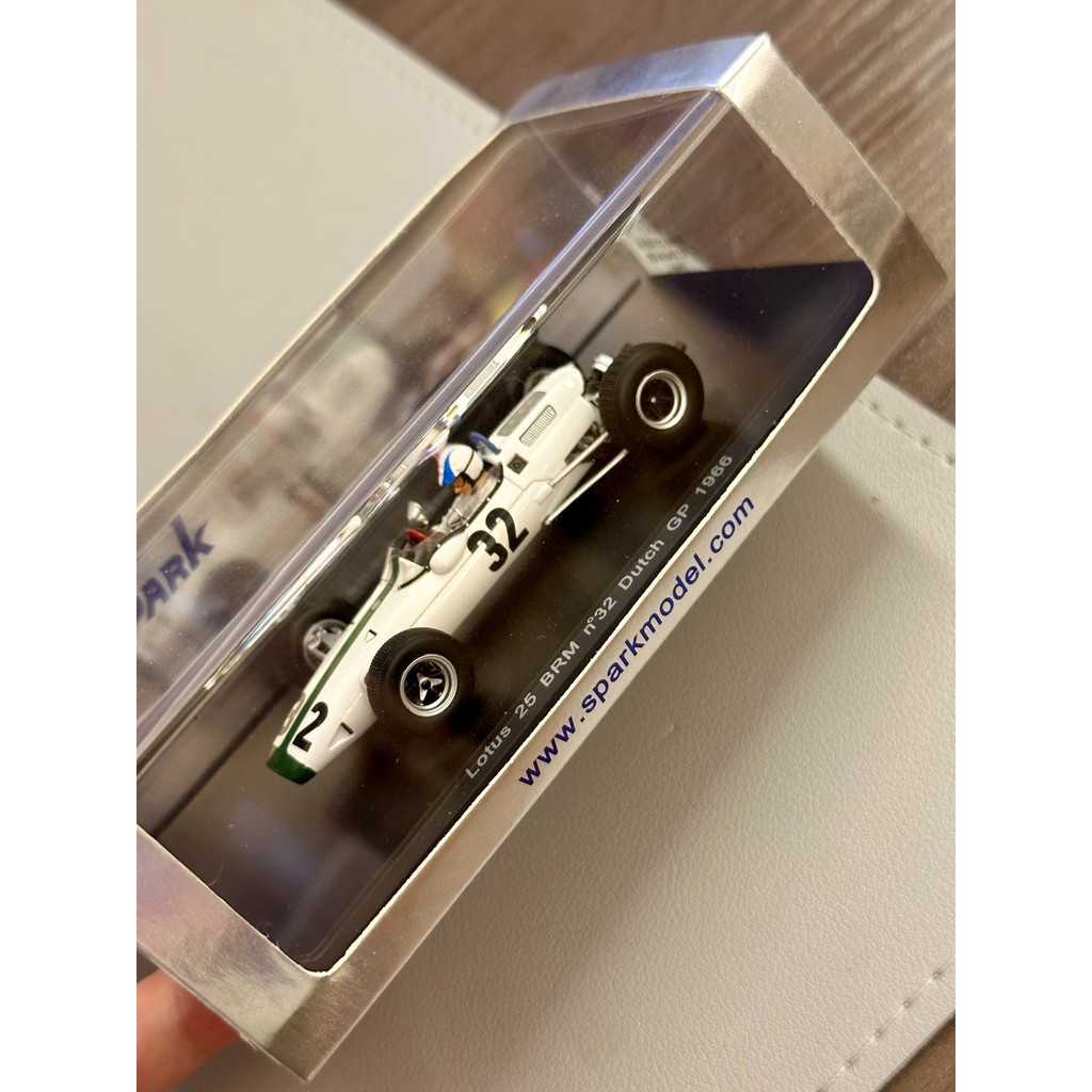[Ready Stock] [spark Rare] F1 Car Model, Lotus 25 BRM n°32 Dutch GP ...