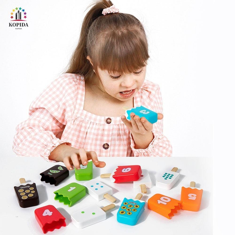 WILLIS Digital Ice Cream Montessori Toy, Montessori Training Sensory ...