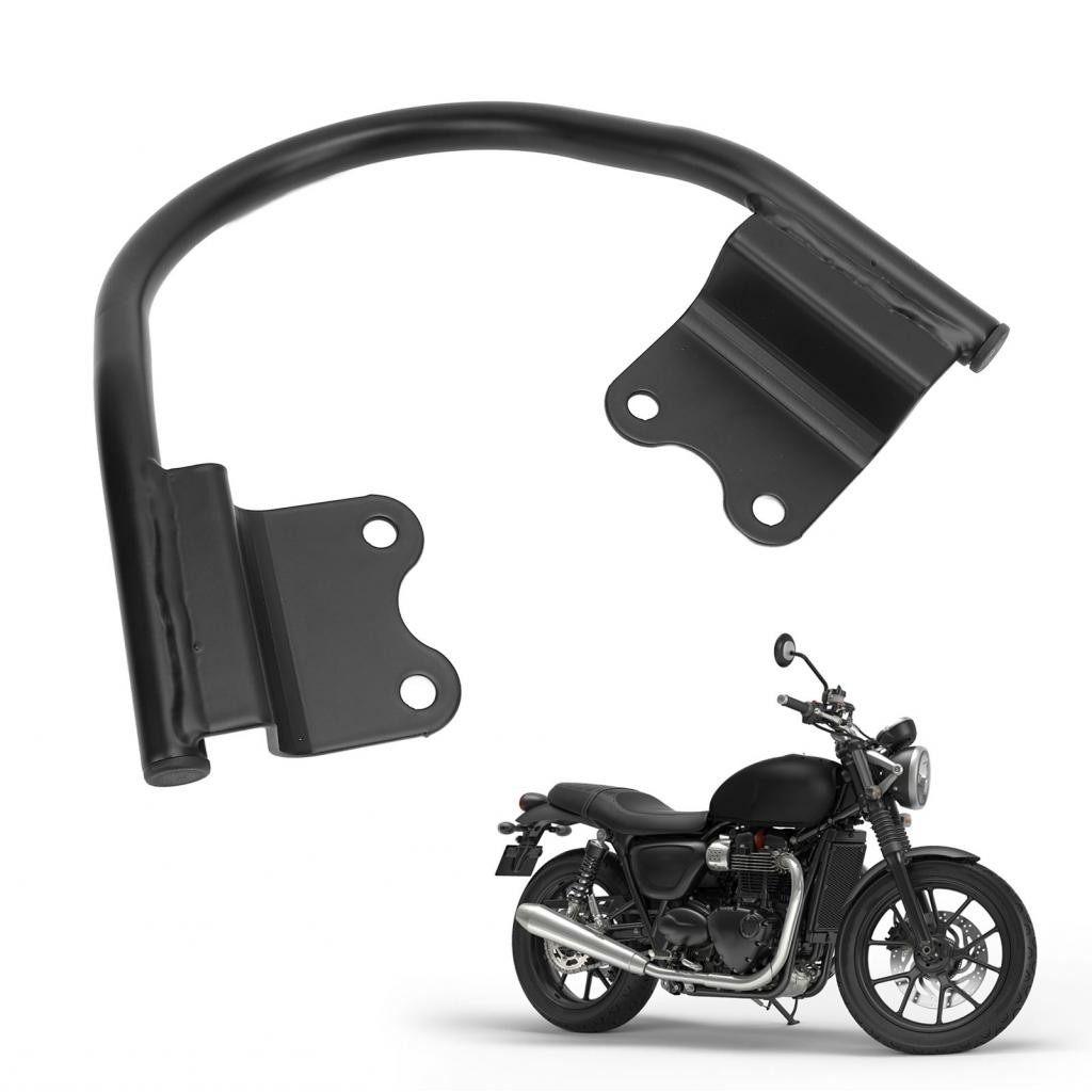 Sinhopsa Motorcycle Rear Passenger Seat Hand Grab Bar 18mm Iron Tube ...