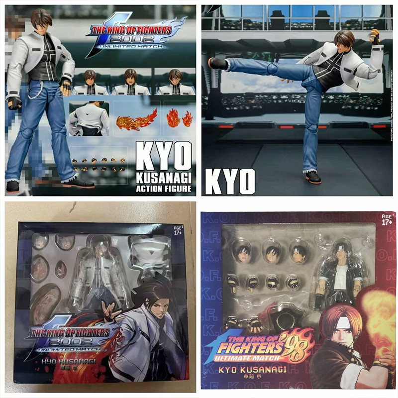 Iori Yagami Kyo Kusanagi Action Figure KOF The King of Fighters Action ...