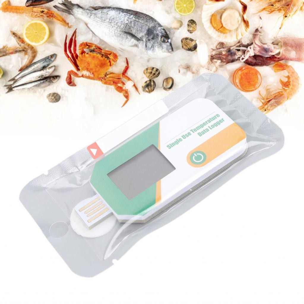 Dkkioau Digital Temp Recorder USB Temperature Data Logger High Accuracy 32000 Points for Cold ...