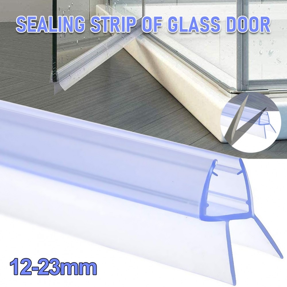 [BSL]Glass Door Seal Strip for Shower For Screens 2pcs/50cm Non toxic ...