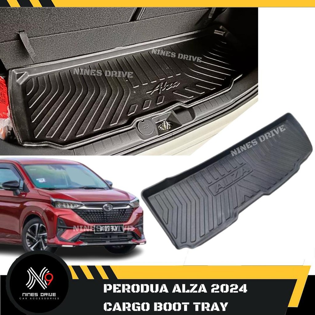 Perodua Alza NEW 2024 - 2025 CARGO BOOT TRAY - High Quality ABS Anti ...