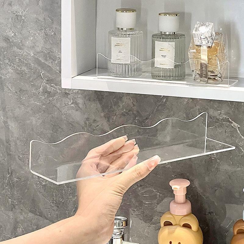 Household Storage Featured Acrylic Anti-drop Transparent Partition Book ...
