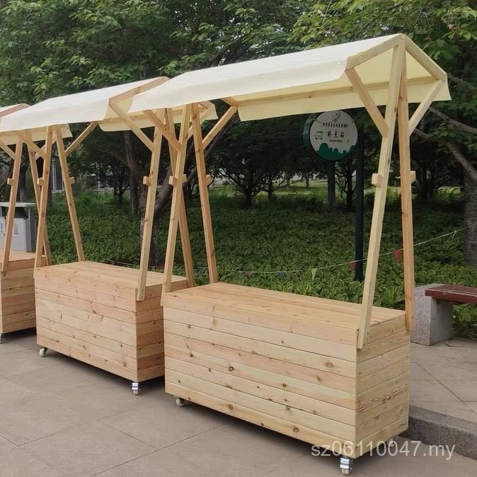 Foldable Market Display Stand Stall Float Rack Foldable Mobile ...
