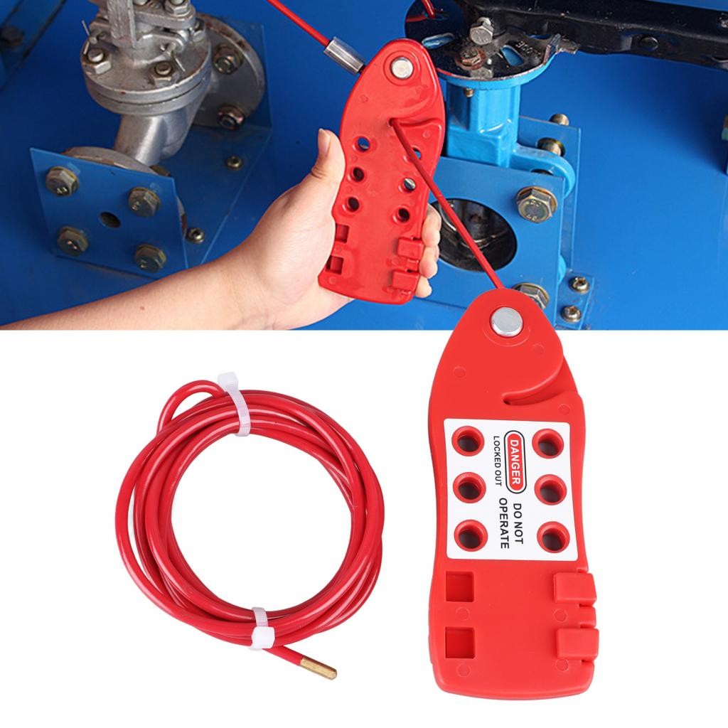 Onebuycart Adjustable Cable Lockout Fish Shaped Stainless Steel Safety ...