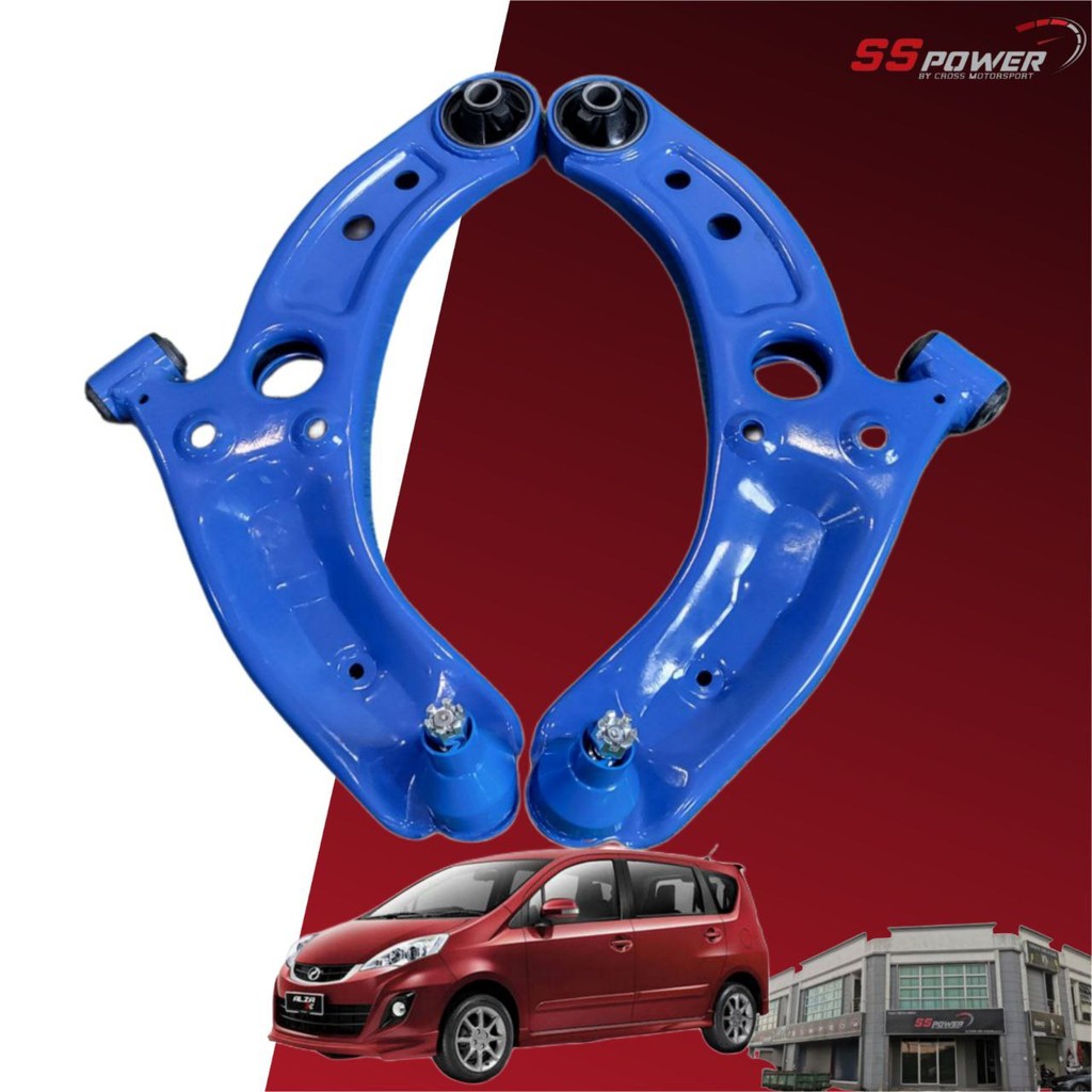 🚨ORIGINAL MARS🚨 HEAVY DUTY BLUE LOWER ARM FOR PERODUA ALZA | Shopee ...