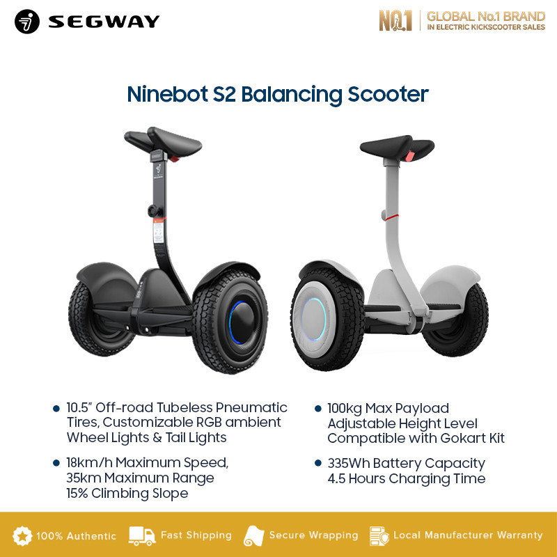 [COMING SOON] Segway S2 Balancing Scooter - [MALAYSIA SET] | Shopee ...