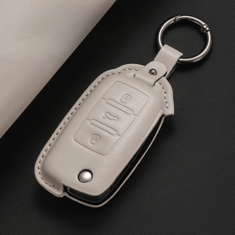 Car fold Key Cover Case for Volkswagen VW Golf Mk7 7 3 4 5 6 6r Skoda ...