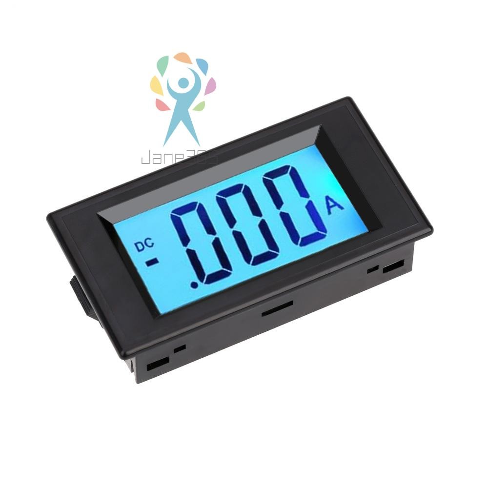 LCD DC 100A Digital Display LED Panel Ammeter/ AMP Ampere Meter with ...