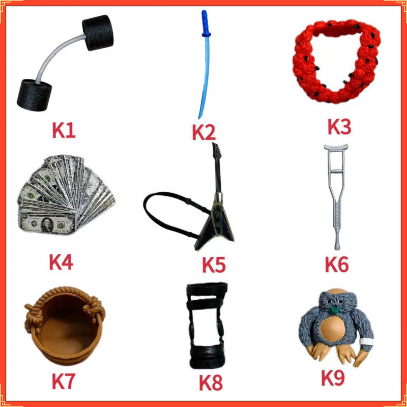 Wwe Wrestler figure Props 6-7 Inch Action figure Accessories Scene DIY ...