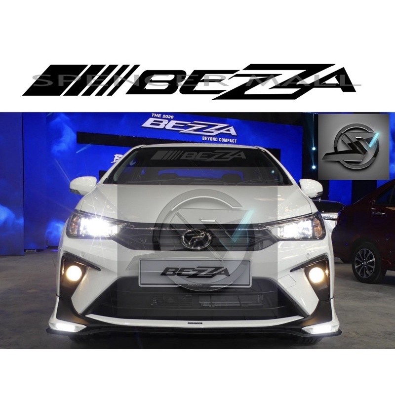 (Ready Stock)S132# PERODUA BEZZA Windscreen Stickers ( No Background ...