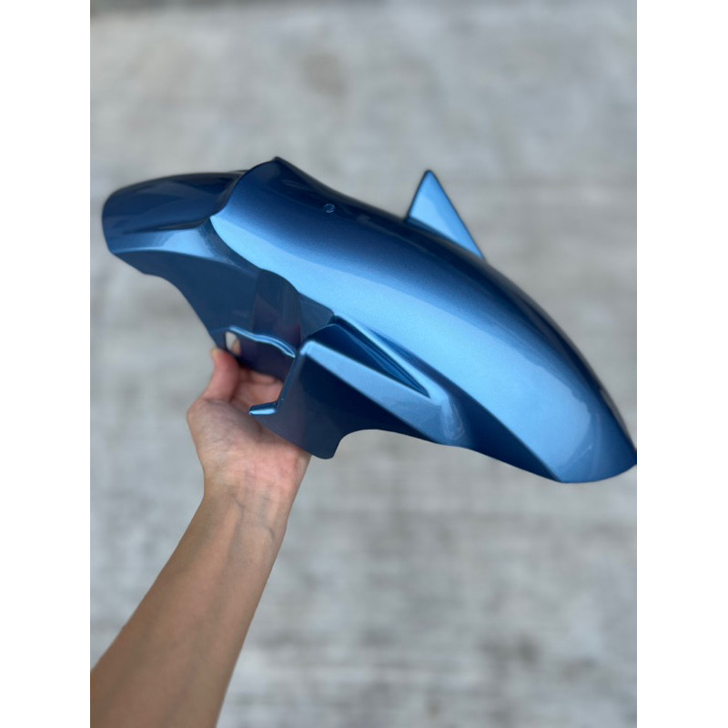 KBR Mudguard Custom Butterfly Blue Baby Blue Y15 V1 V2 Y16 V1 ABS LC135 ...