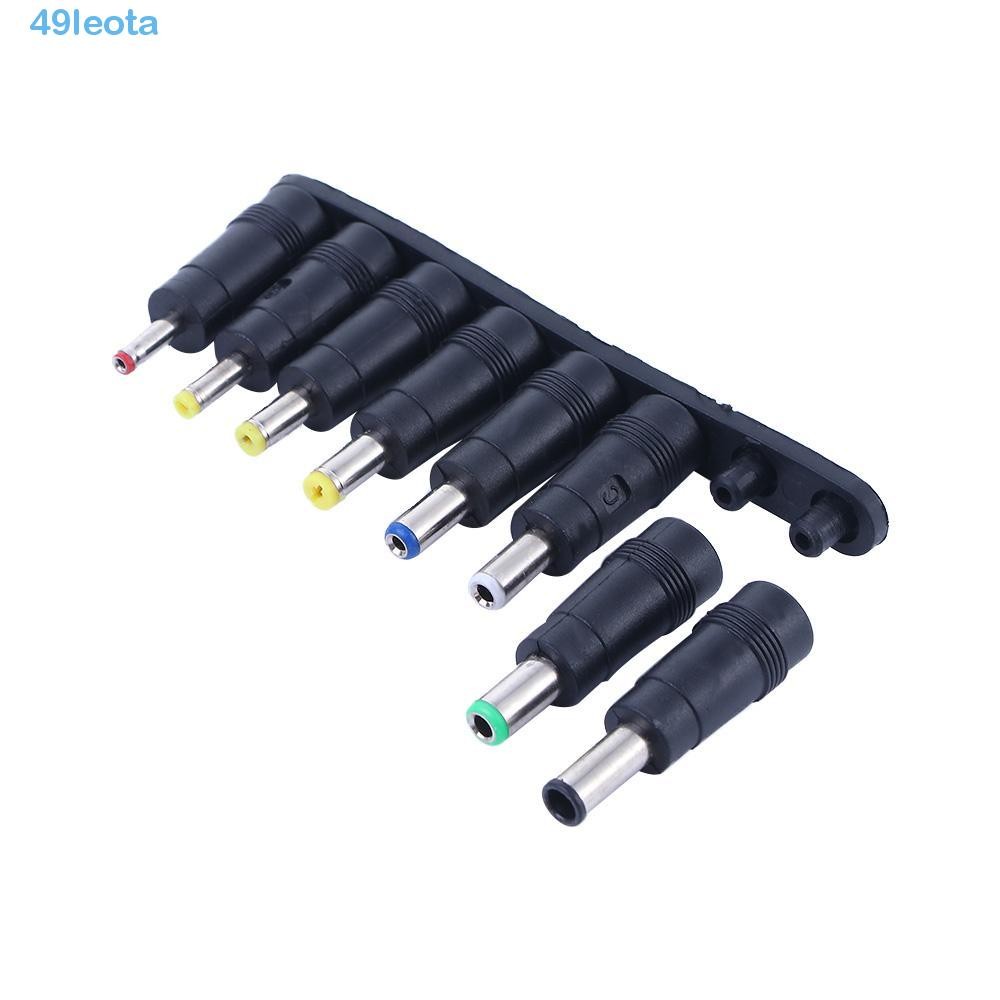 LEOTA Interchangeable Plugs 8 Male 1m Cable Laptop Power Adapter 8 in 1 ...