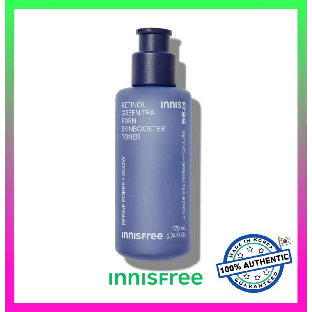 Innisfree Retinol Green Tea PDRN SkinBooster Toner 170mL | Shopee Malaysia