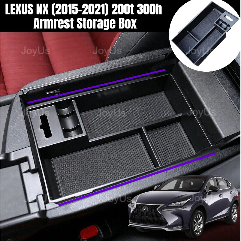 LEXUS NX (2015-2021) 200t 300h Armrest Box Storage LEXUS NX Armrest ...