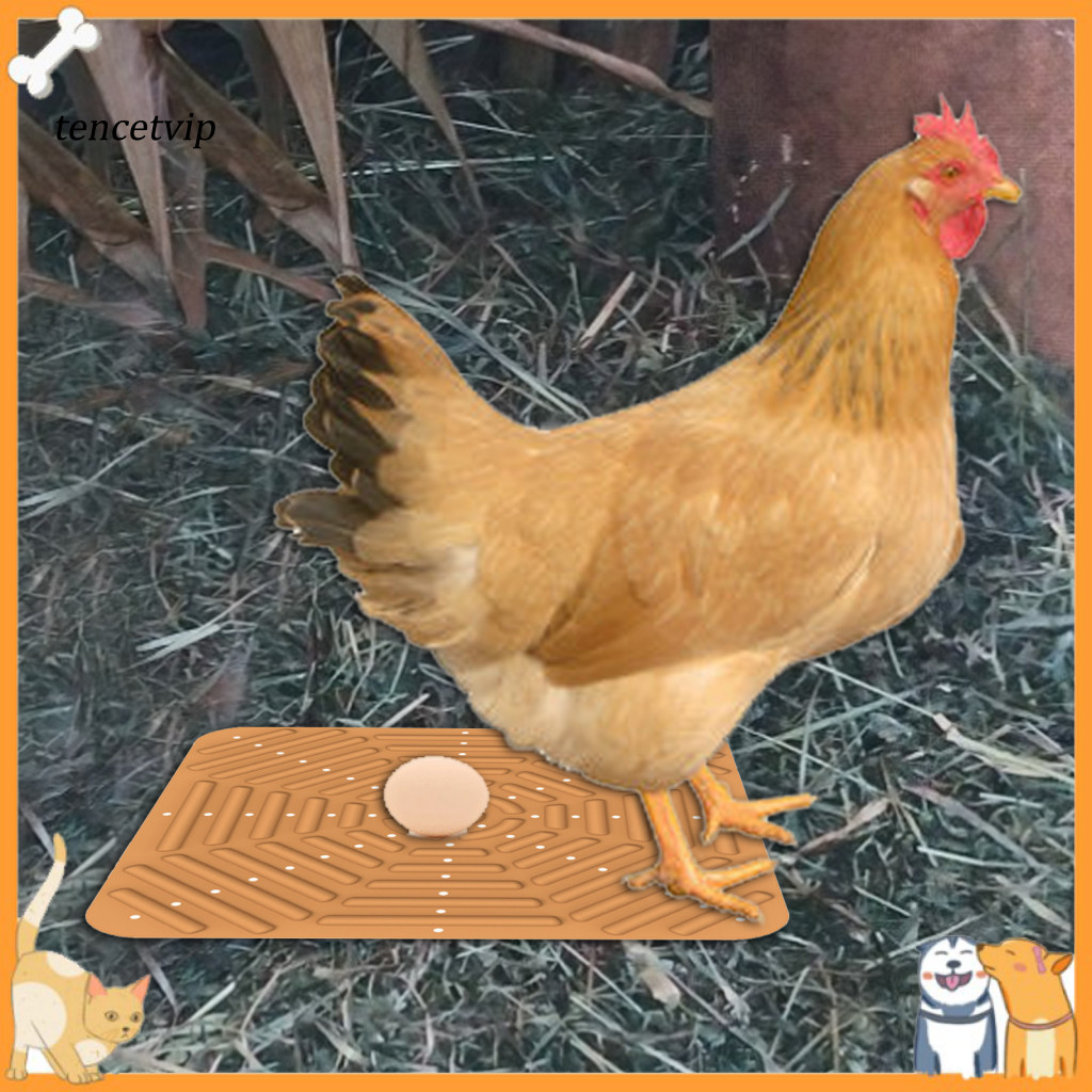 Farm Chicken Coop Liner Soft Silicone Chicken Nesting Pad for Coop ...