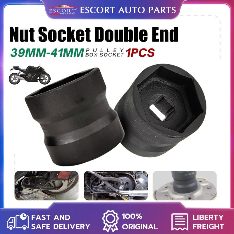 【COD】39MM-41MM Pulley Socket Box Scooter 1/2 Drive Hex Shape Double ...