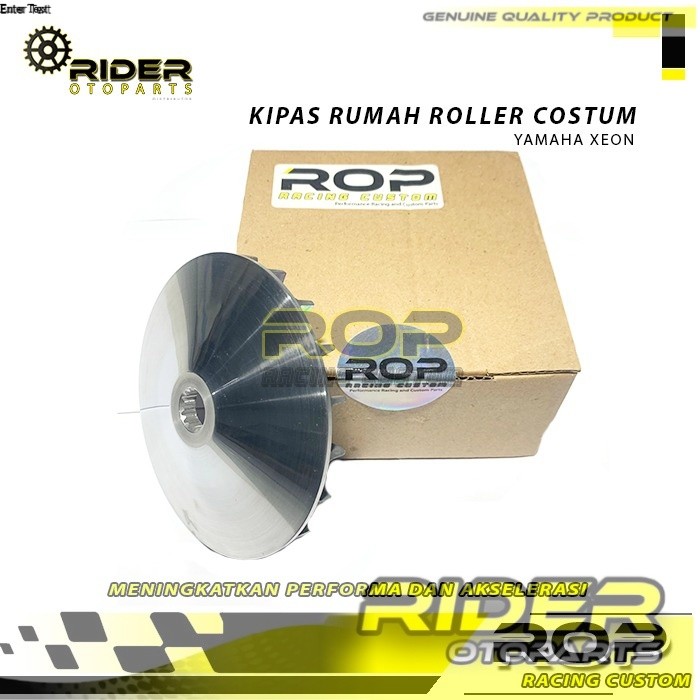 Custom ROP __ UPGRADE LEFT RACING CVT PULLEY HOUSE FAN ROLLER BEAT XEON ...
