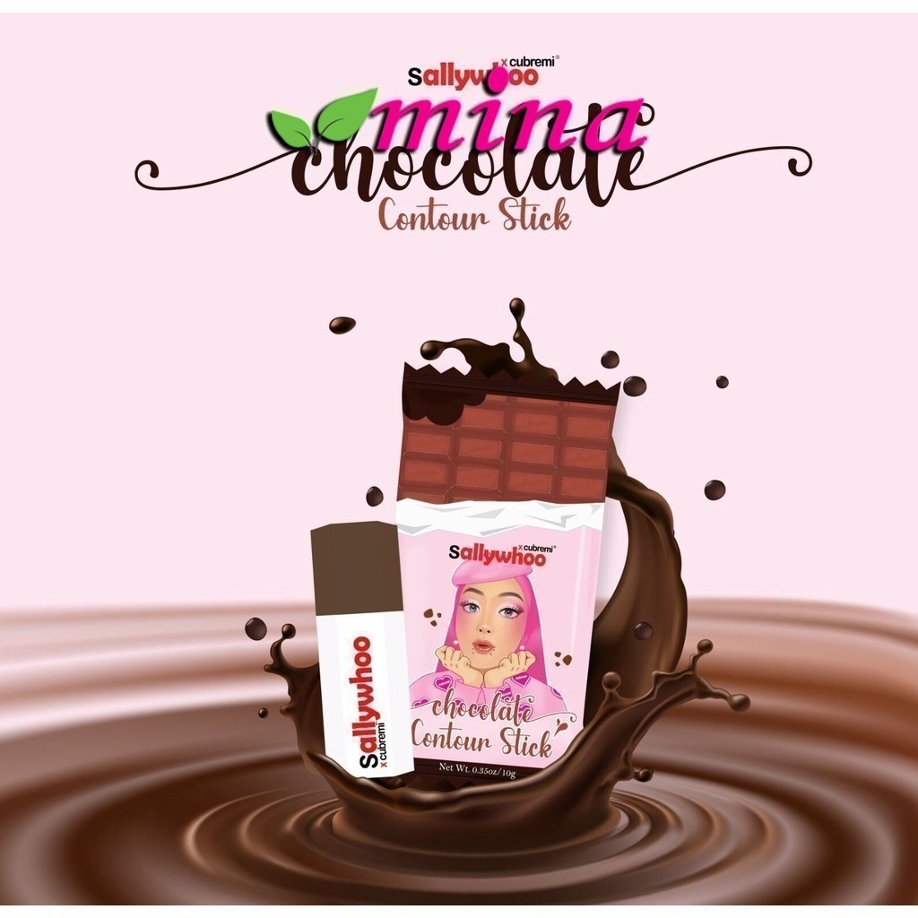 CUBREMI Chocolate Contour Stick Shading X Sallywho 10gm | Original ...