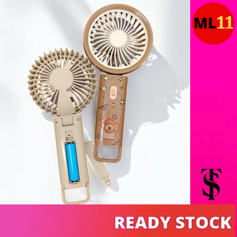 Capybara Kipas Mini Fan for Student Strong Wind Kecil Electric Fan ...