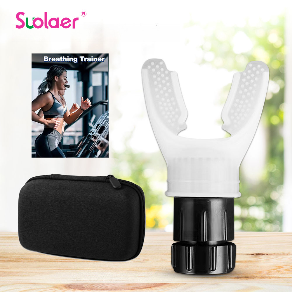 Suolaer Portable Breathing Exercise Fitness Exerciser Device Endurance ...