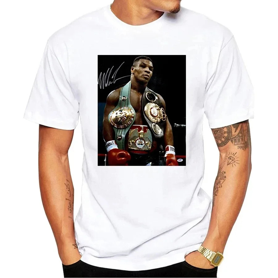 Mma Mike Tyson Boxing Gym Black Tshirt Oversized Mens T Crew Neck ...