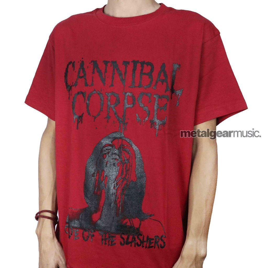 Original TSHIRT CANNIBAL CORPSE - RED BEFORE BLACK | Shopee Malaysia