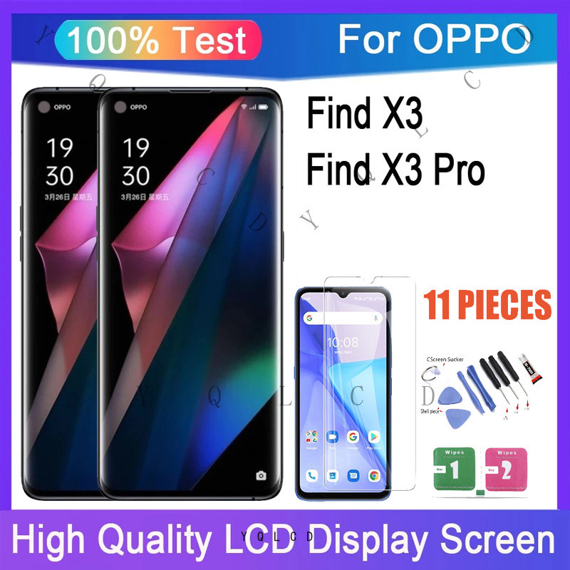 Original AMOLED OPPO Find X3 5G X3 Pro 5G LCD Display Touch Screen Replacement | Shopee Malaysia