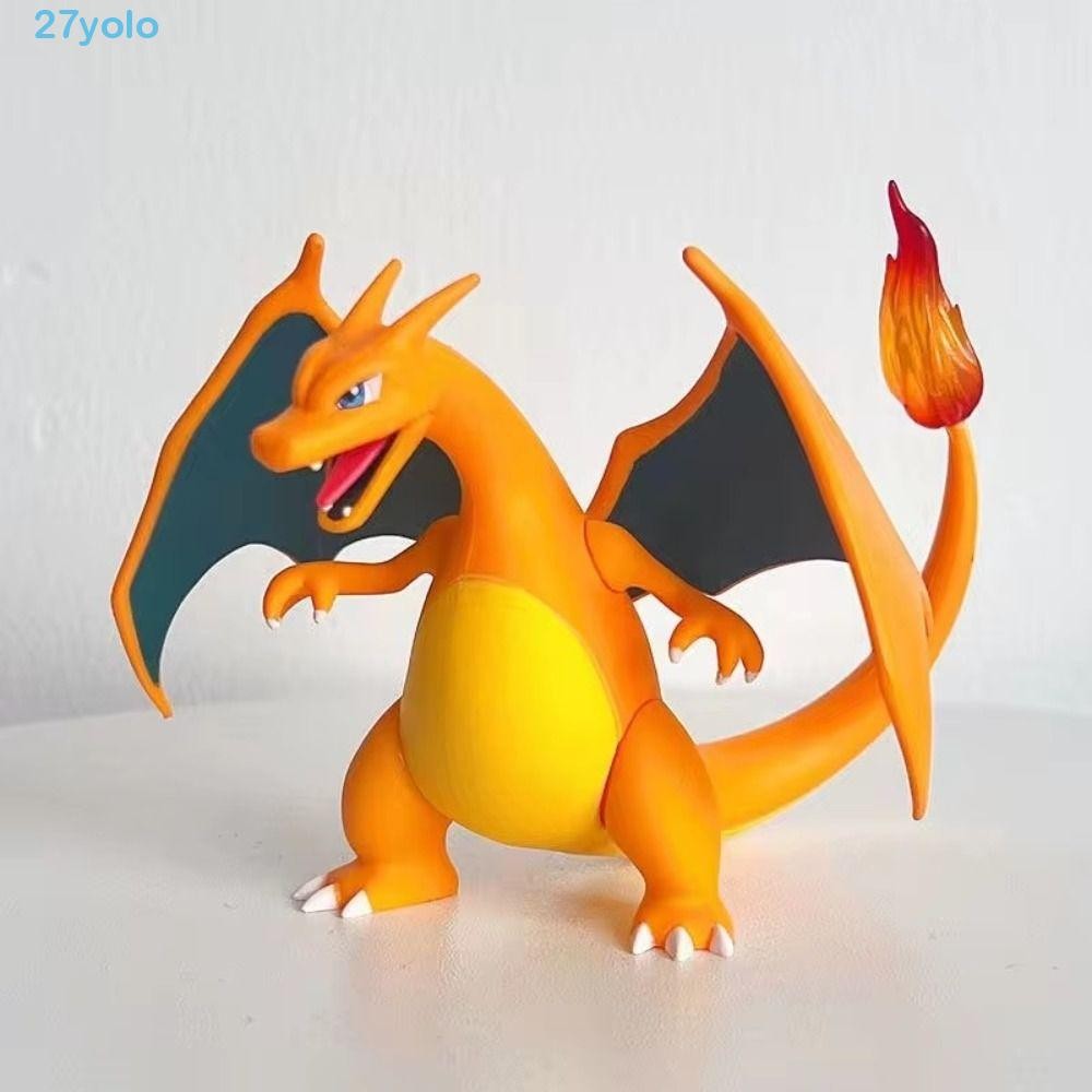 YOLO Charizard Figure, Model Toy Pvc Doll Shiny Mega Charizard ...
