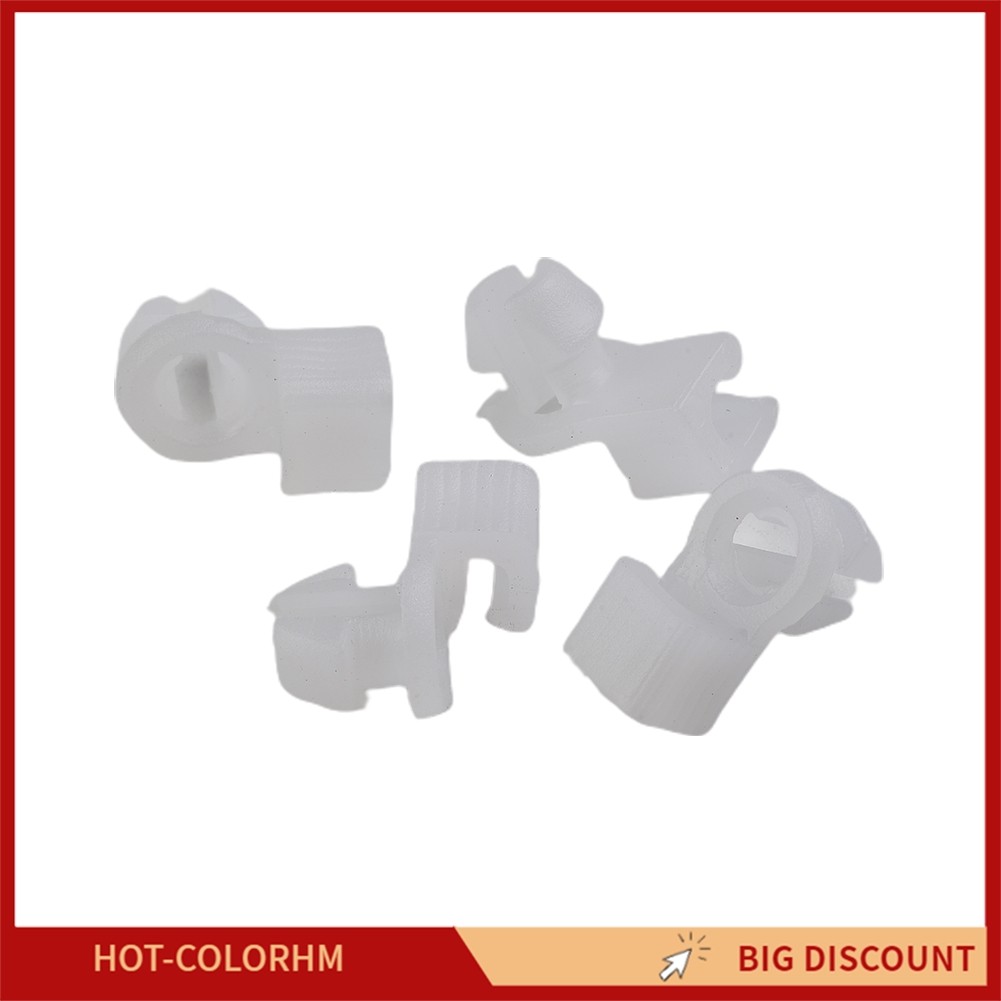 [COLORHM] 100 Pcs Car Auto White Plastic 8mm Dia Hole Door Lock ...