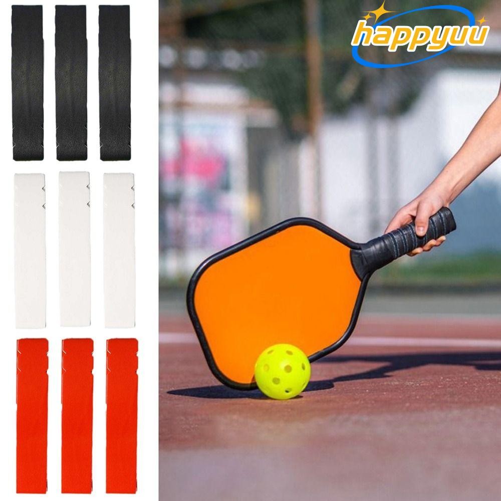 HAPPYUU 3PCS Pickleball Racket Edge Sticker, Multicolor Three Sizes ...