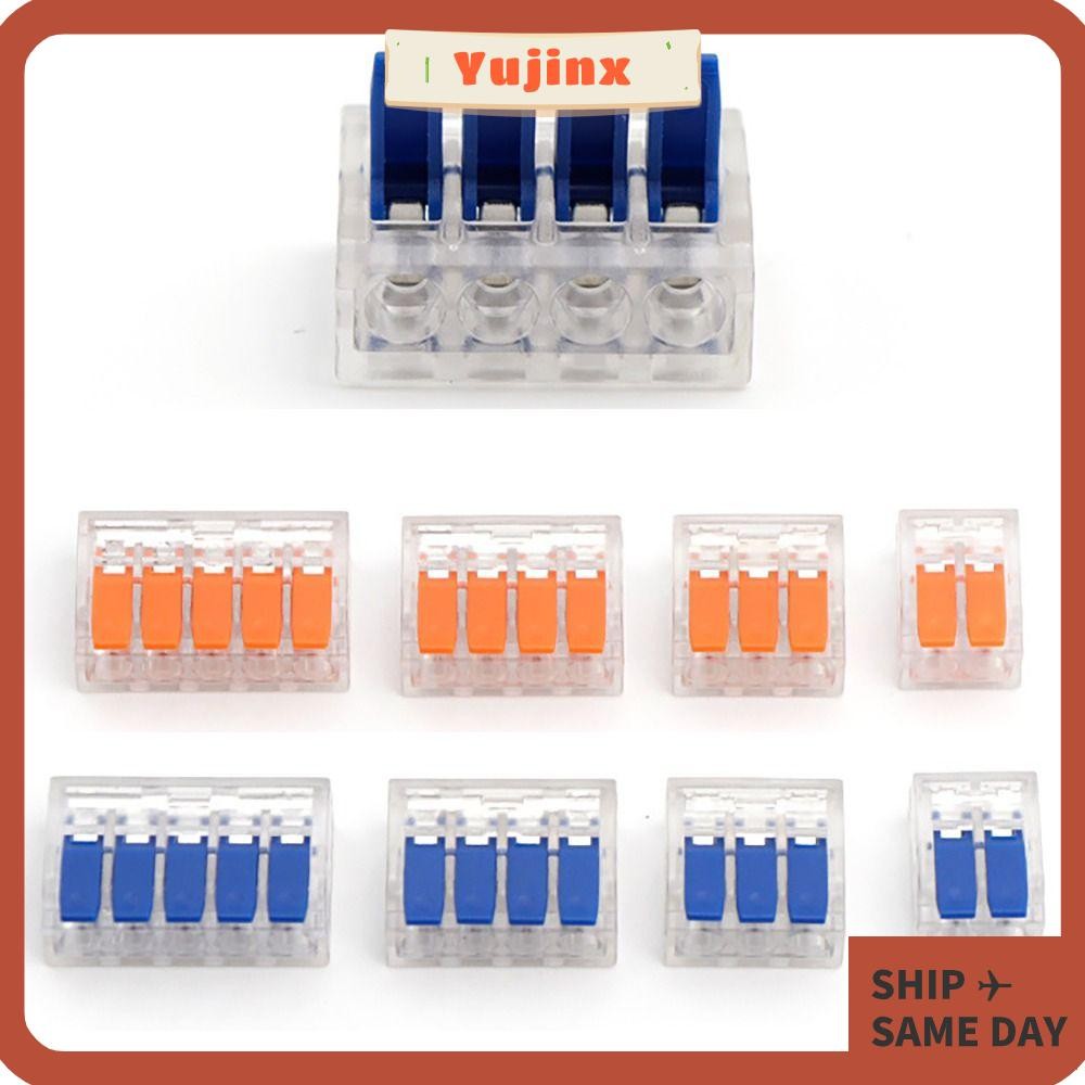 YUJINX Wire Connector, Mini Compact Quick Terminal Block, Docking ...