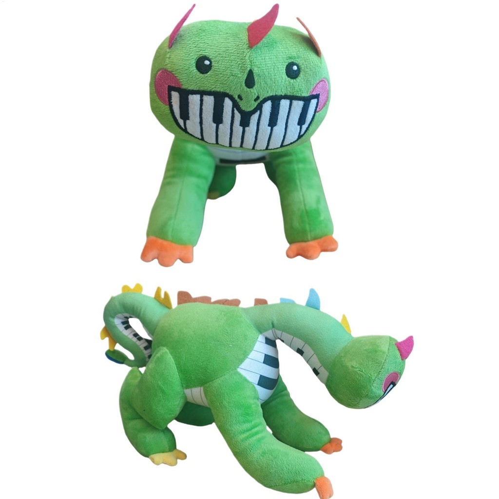 Poppy playtime huggy wuggy Horror Game Keyboard Teeth Smile Doll Plush ...