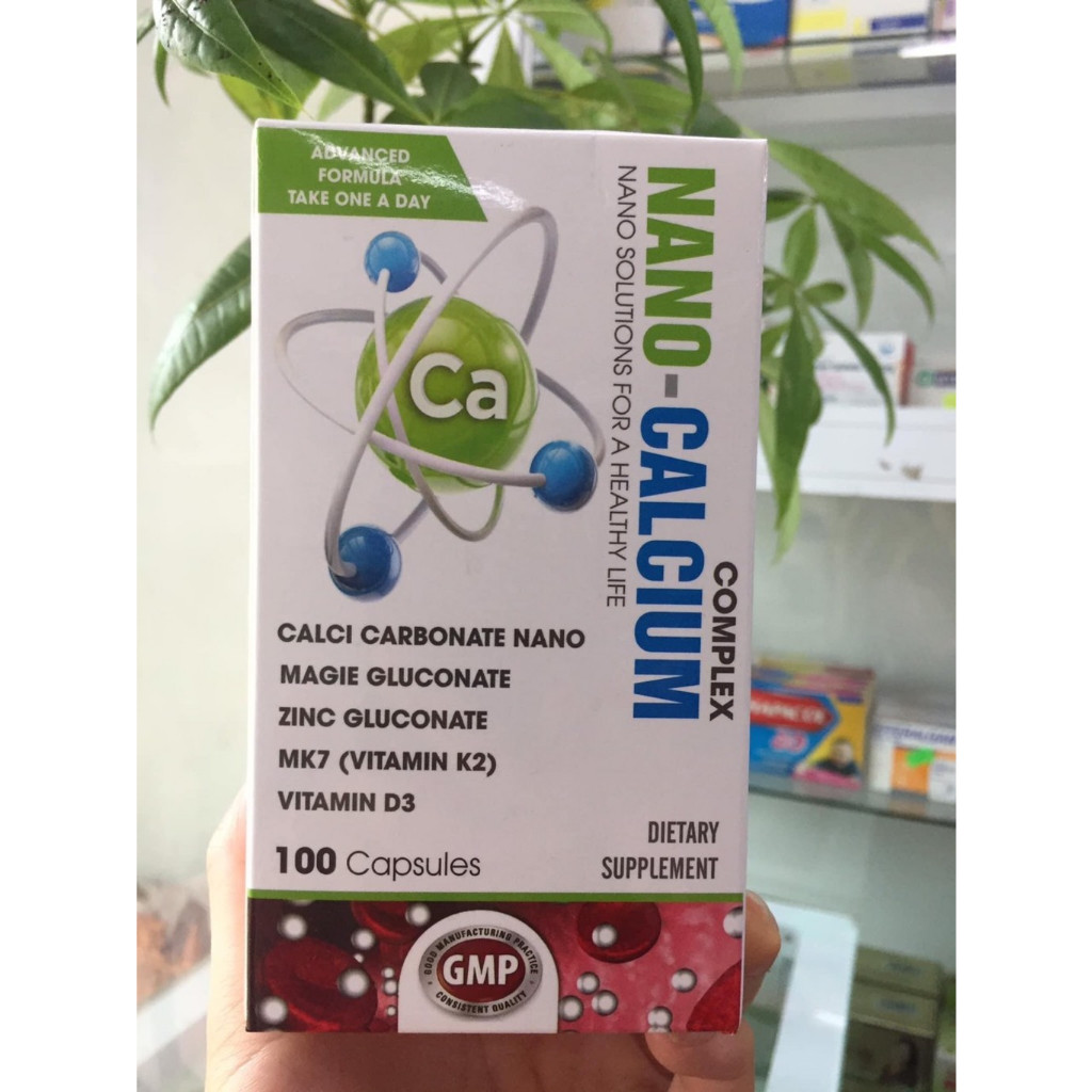 Nano Calcium box of 100 tablets imported from USA helps strengthen ...