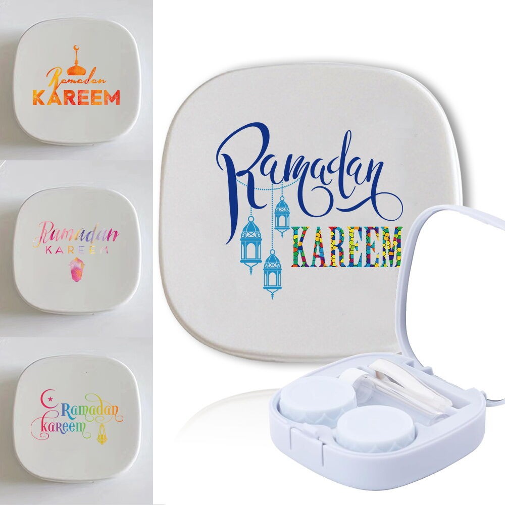 Muslim Eid Git Reusable Contact Lens Case for Hygienic Lens Storage ...