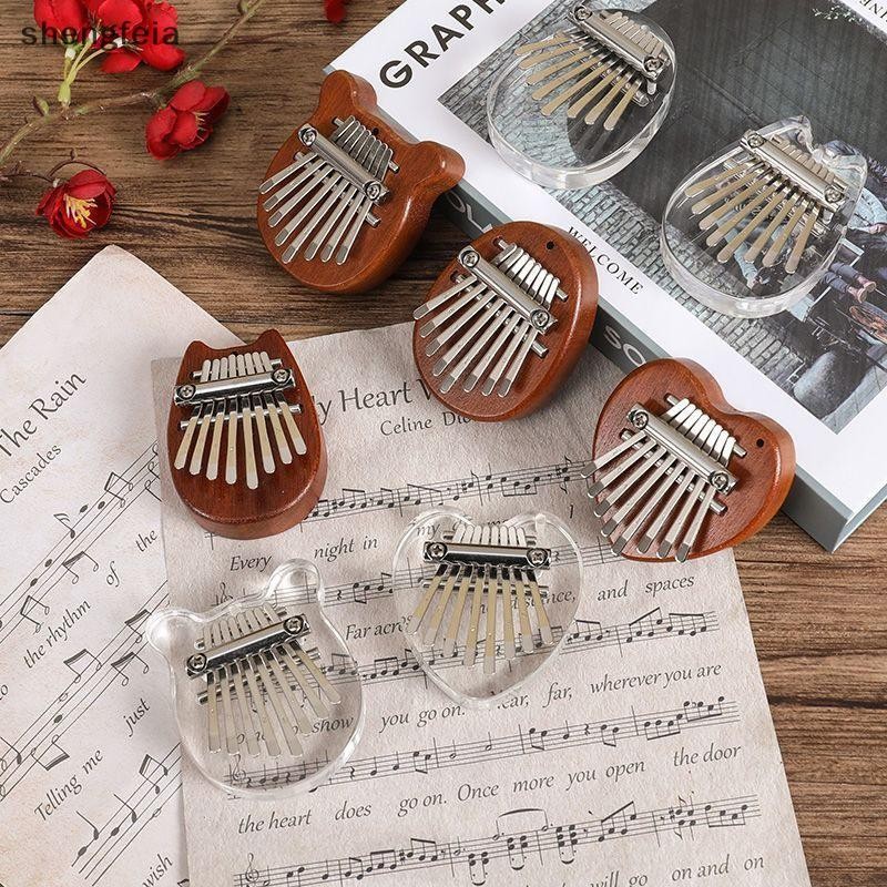 [SFI] 8 Key Kalimba Thumb Piano Gifts For Kids Beginners Music Lovers ...
