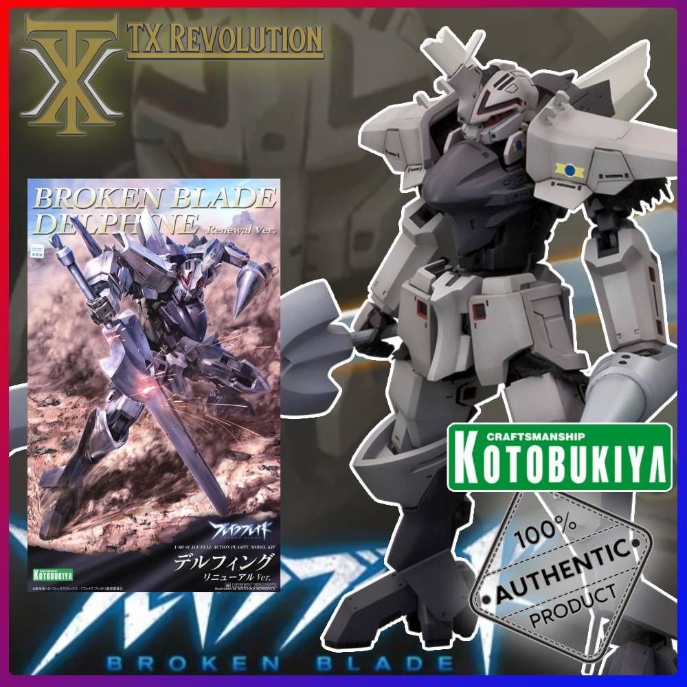 KOTOBUKIYA BROKEN BLADE DELPHINE Renewal ver. | Shopee Malaysia