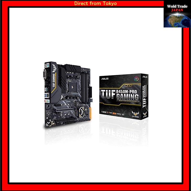 ASUS TUF B450M-PRO GAMING Motherboard with AMD B450 Chipset, AM4 ...