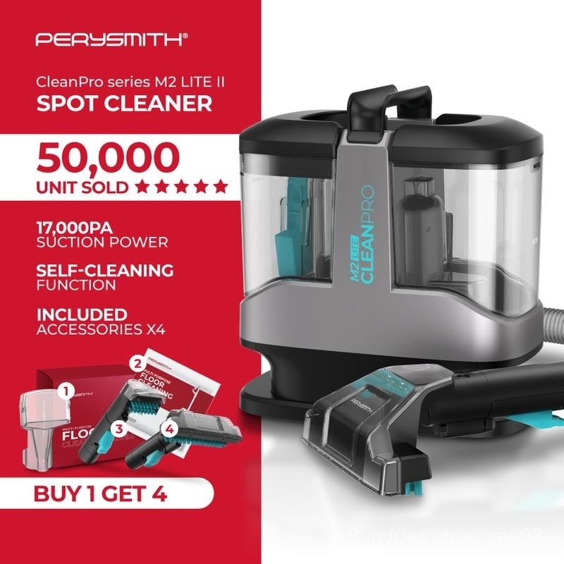 PerySmith Spot Cleaner Cleanpro Series M2 Lite II (Vacuum) | Shopee ...