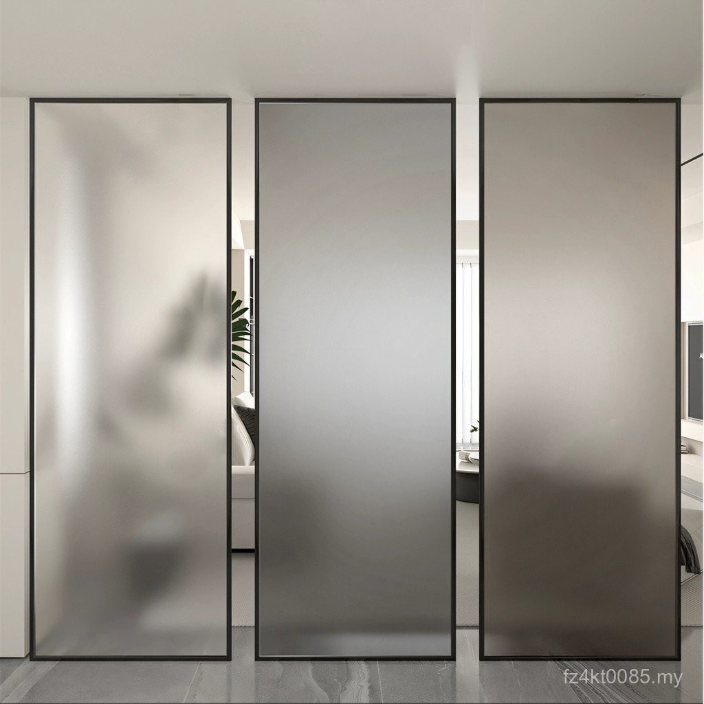 Living Room Shower Bathroom Toilet Partition Half Glass Partition Wall ...
