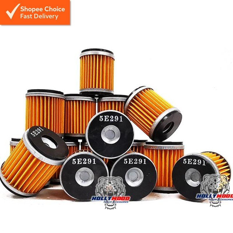 [Shopee Choice] OIL FILTER MOTOR YAMAHA BLACK OIL FILTER LC135 Y15 Y16 ...
