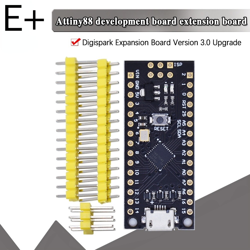ATTINY88 micro development board 16Mhz /Digispark ATTINY85 Upgraded /NANO V3.0 ATmega328 ...