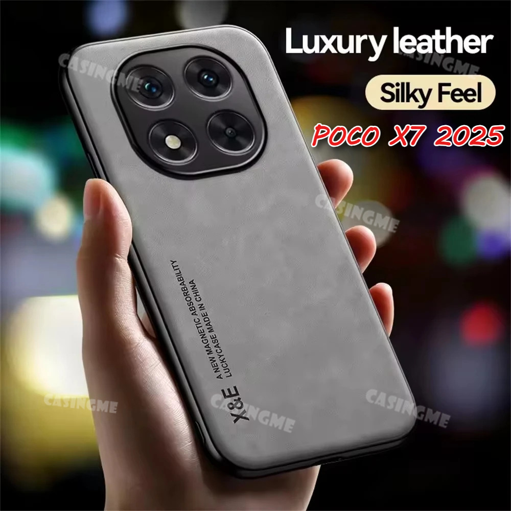For POCO X7 2025 Casing For Luxury Magnetic Shockproof POCO X7 X7Pro ...