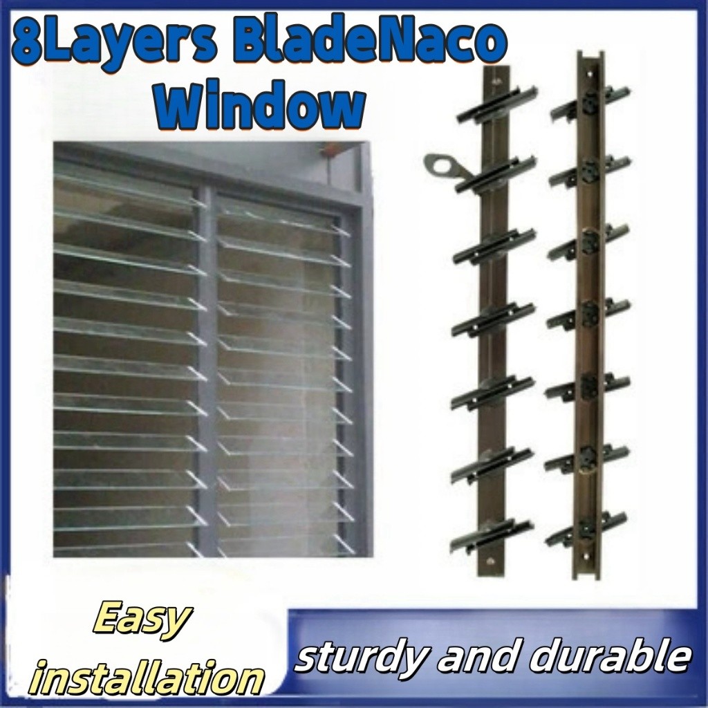 Window Naco/High Quality Traditional8/7 Blade Single/Tingkap/Aluminium ...