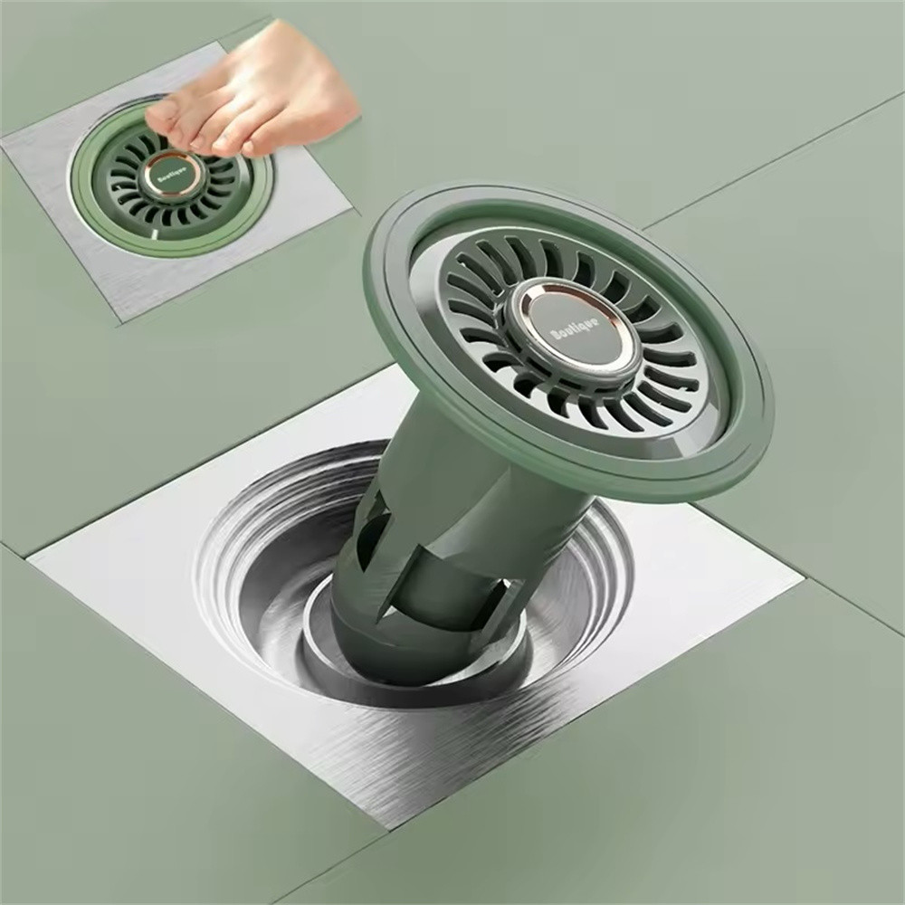 Shower Floor Drain Backflow Preventer Valve Sewer Core Drainage Insert ...