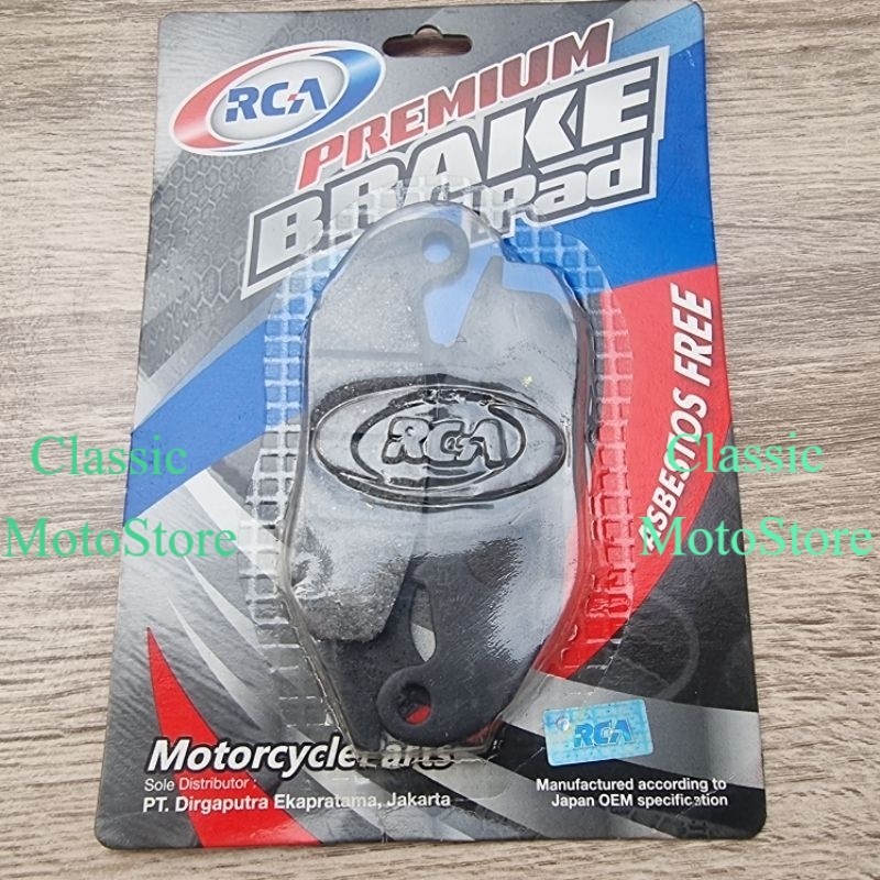 Honda Tiger New Megapro CBR Verzha front brake pads made in japan RCA ...