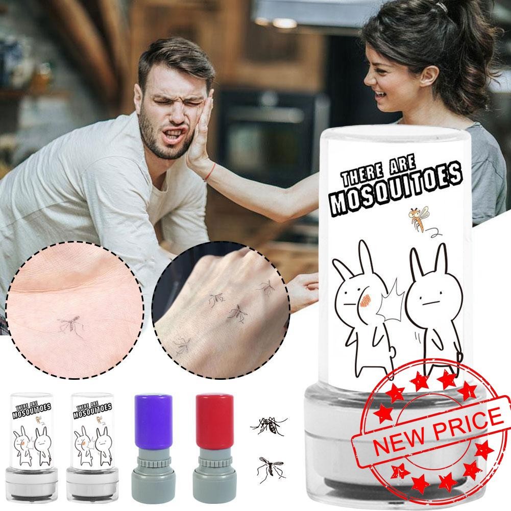 Mosquito Stamp Toy Self Ink Novelty Prank Toys Stamp For Children Toy ...